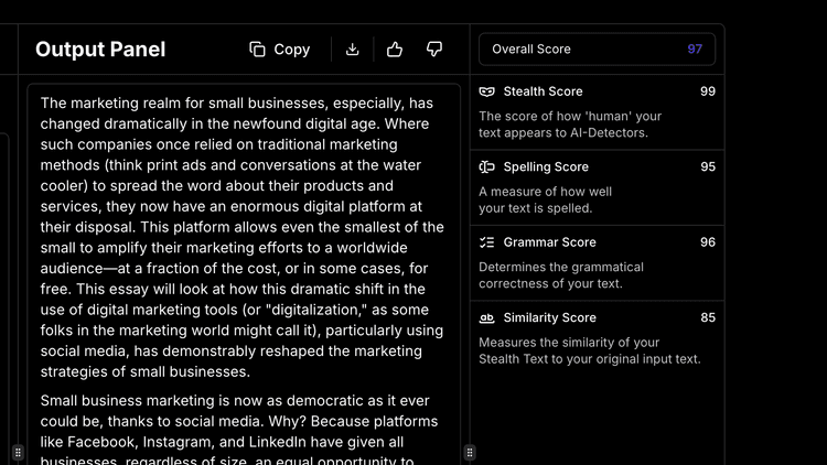 Stealth Writer | Undetectable AI | Essay Writer